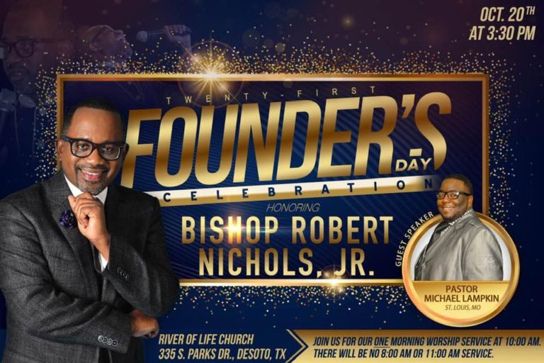 Texas pastor Bishop Robert Nichols Jr.’s ministry reaches two-plus ...